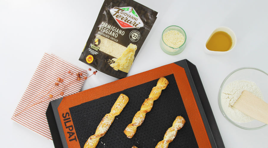 Recette des Torsades au parmesan